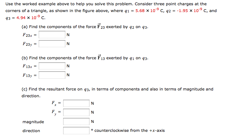 Use the worked example above to help you solve this | Chegg.com