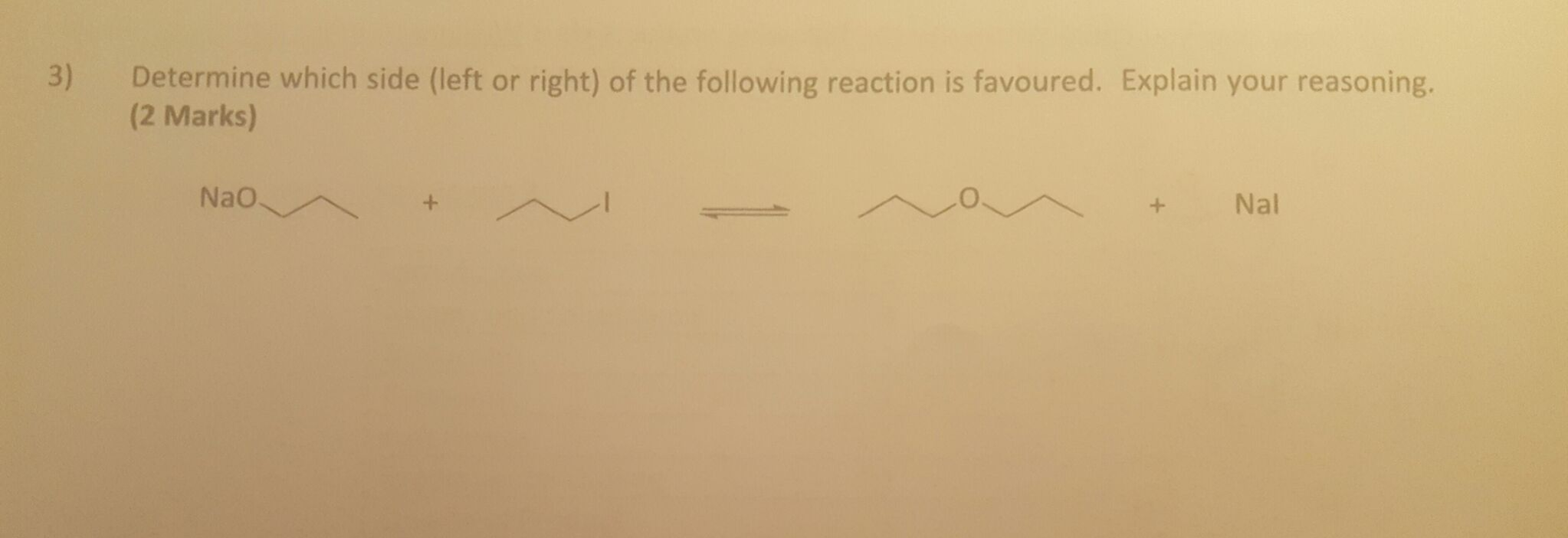 Solved Determine which side (left or right) of the following | Chegg.com