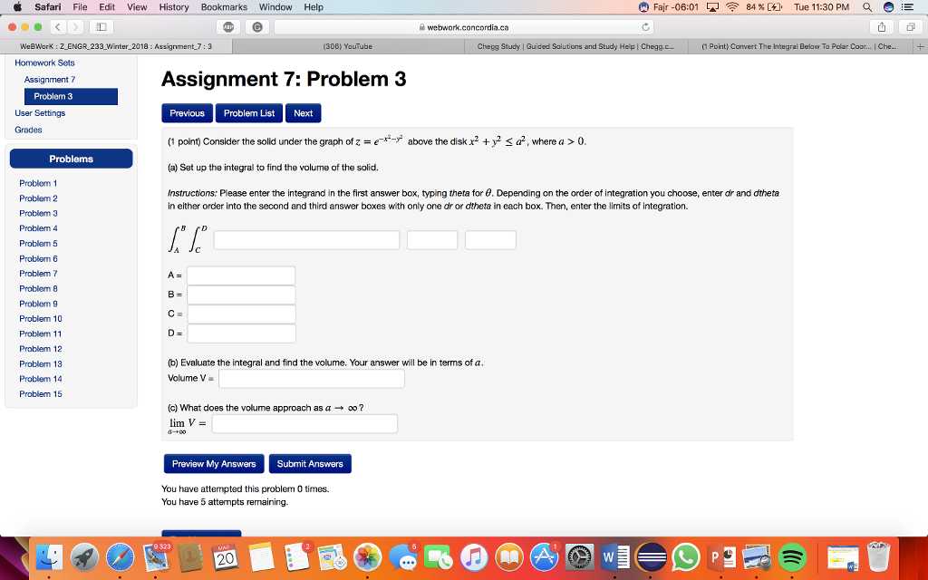 Solved Safari File Edit View History Bookmarks Window Help | Chegg.com