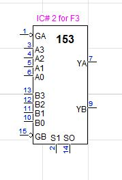 Solved I should implement F3(w,x,y,z) with an 8 to 1 | Chegg.com