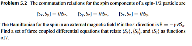 Solved The commutation relations for the spin components of | Chegg.com