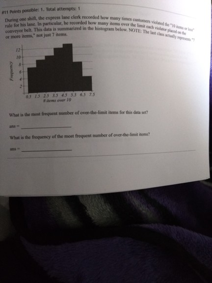 Solved #11 Points possible: 1, Total attempts: 1 tane clerk | Chegg.com