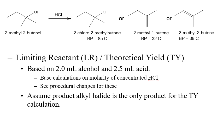 Solved OH Cl HCI or or 2-methyl-2-butanol | Chegg.com