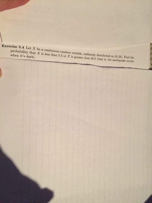 Solved Let X Be A Continuous Random Variable Uniformly