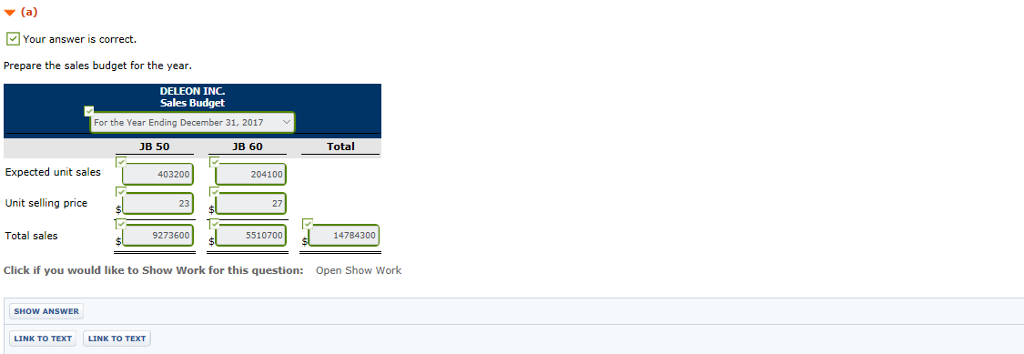 Solved Problem 21-2A (Part Level Submission) Deleon Inc. is | Chegg.com