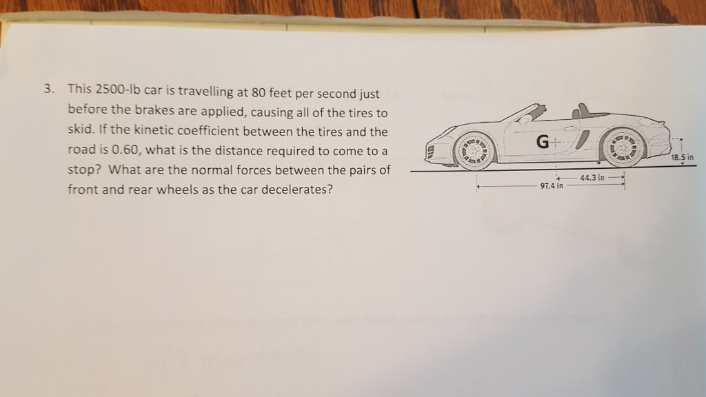 Solved This 2500 lb Car Is Travelling At 80 Feet Per Second Chegg solved-this-2500-lb-car-is-travelling-at-80-feet-per-second-chegg