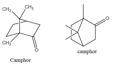 Solved Camphor is a waxy flammable, white solid with a | Chegg.com