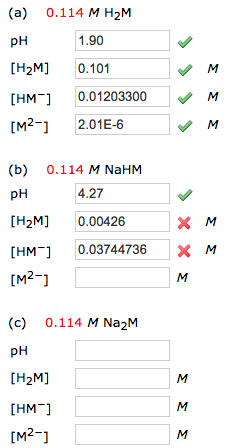 Solved We will abbreviate malonic acid, CH2(CO2H)2, as H2M. | Chegg.com