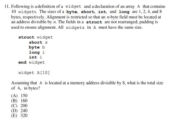11. Following is a definition of a widget and a | Chegg.com