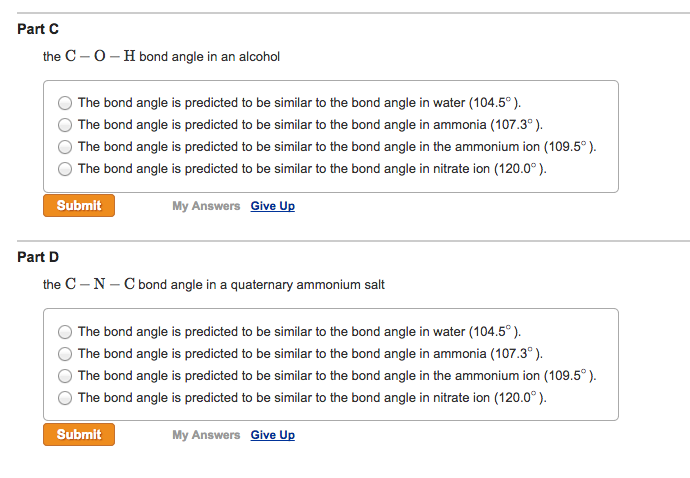 Solved 1.Predict the approximate size of the following bond | Chegg.com