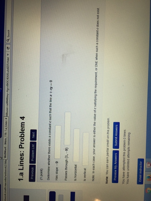 Solved Determine whether there exists a constant c such that | Chegg.com