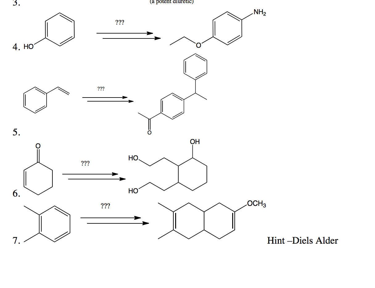 Propose a reasonable synthesis for the following | Chegg.com Propose a reasonable synthesis for the following | Chegg.com