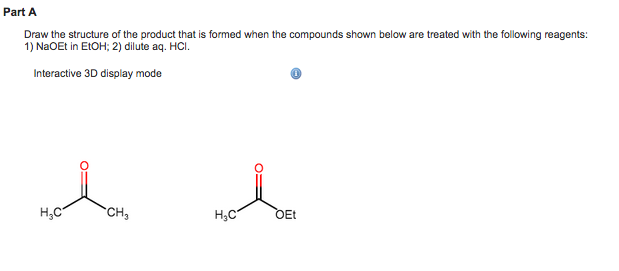 Solved Carbonyl compounds: Reaction of ethyl acetate and | Chegg.com