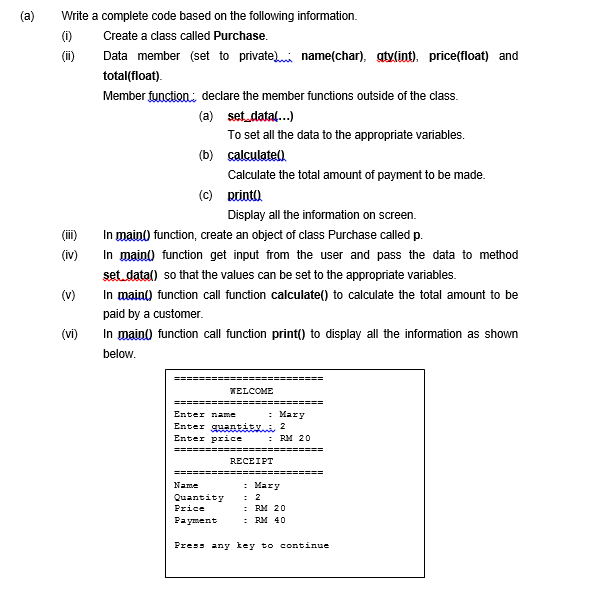 Solved Class Question My code:#include using | Chegg.com