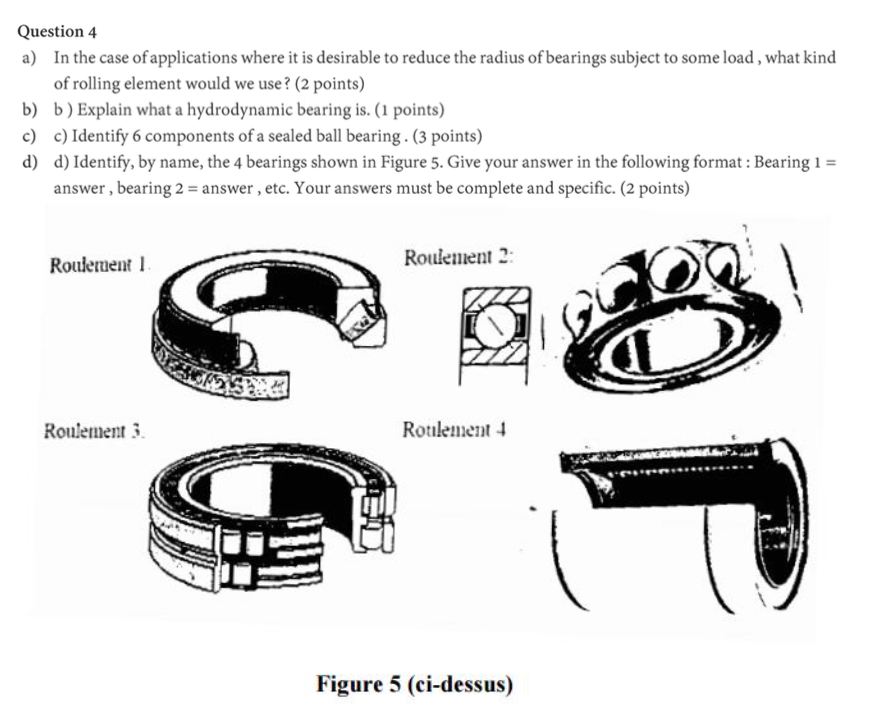 Solved Question 4 a) In the case of applications where it is | Chegg.com