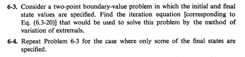 Solved 6-3. Consider a two-point boundary-value problem in | Chegg.com