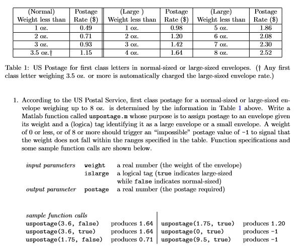 According to the US Postal Service, first class | Chegg.com