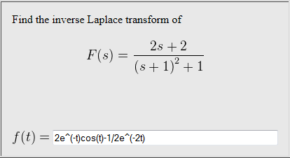 Solved Find the inverse Laplace transform of F S | Chegg.com