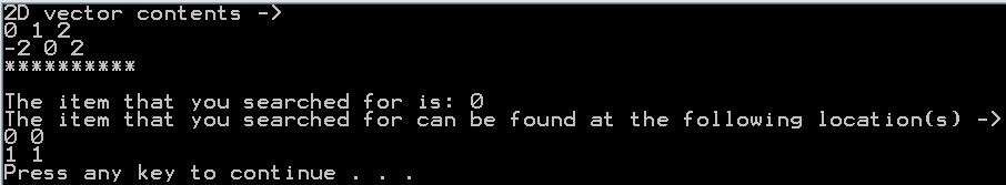 Solved Write a C++ program that uses a function to search a | Chegg.com