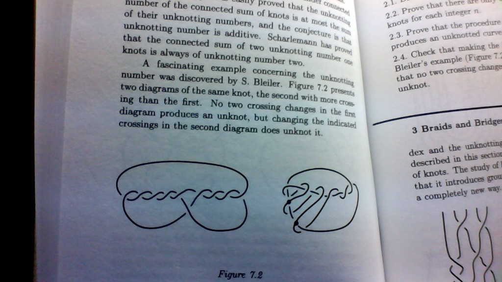Solved Knot Theory question please help: Check that | Chegg.com