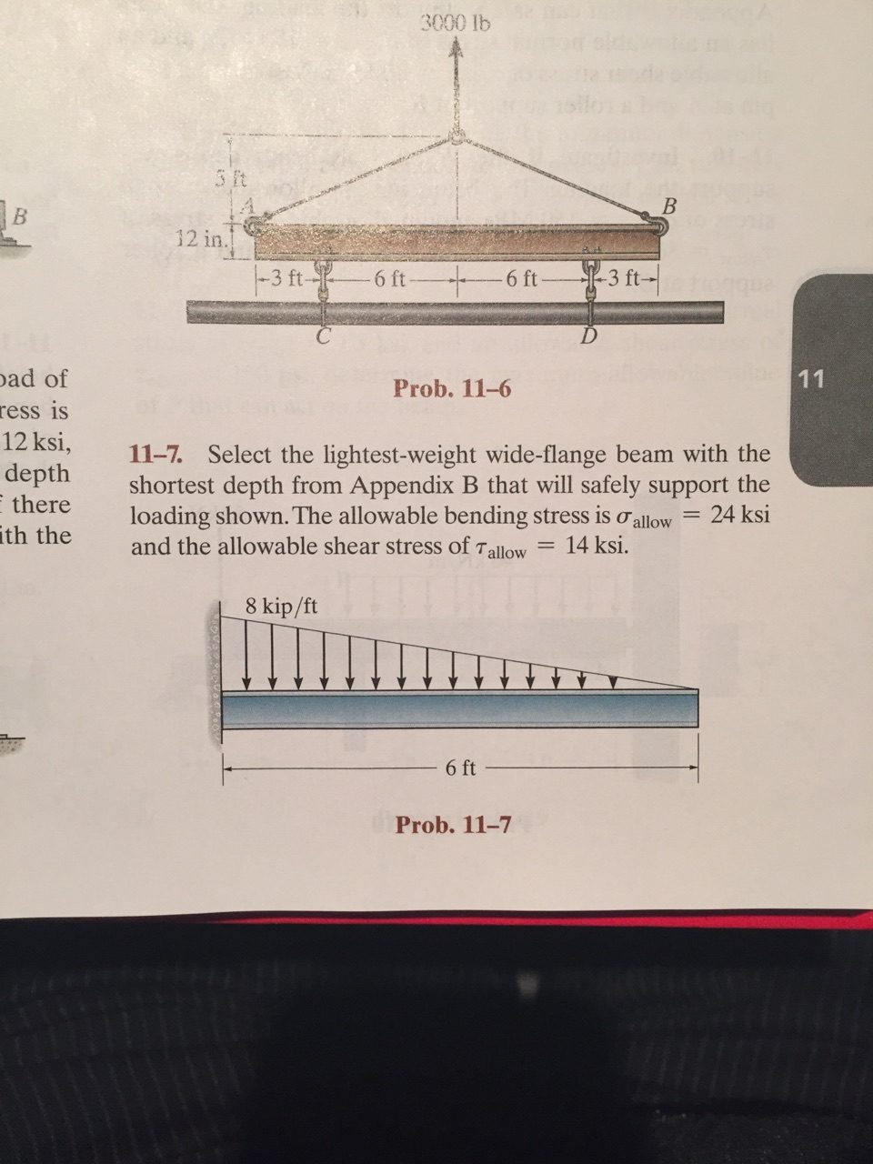 Solved Select the lightest-weight wide-flange beam with | Chegg.com