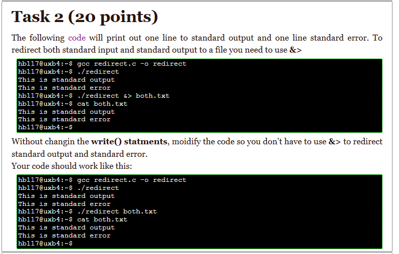 Solved Task 2 (20 points) The following code will print out | Chegg.com