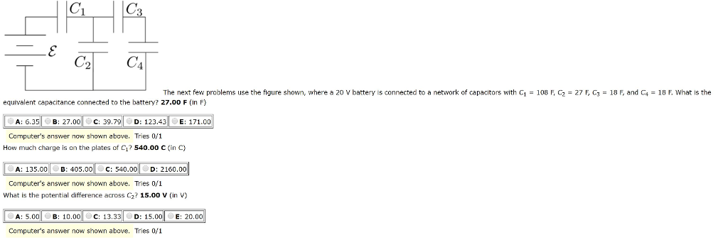 Solved The next few problems use the figure shown, where a | Chegg.com