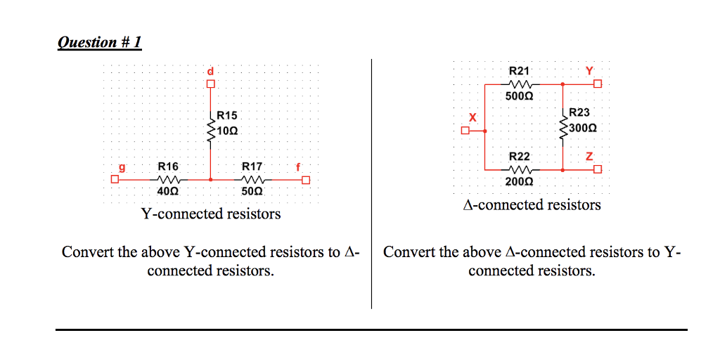 Solved Question # 1 R21 500Ω R15 10Ω R23 300Ω R22 gR16 R17f | Chegg.com