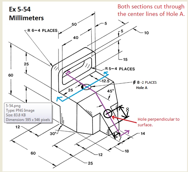 Solved Ex 5-54 Millimeters R 6-4 PLACES 25 60 5-54.png Type: | Chegg.com
