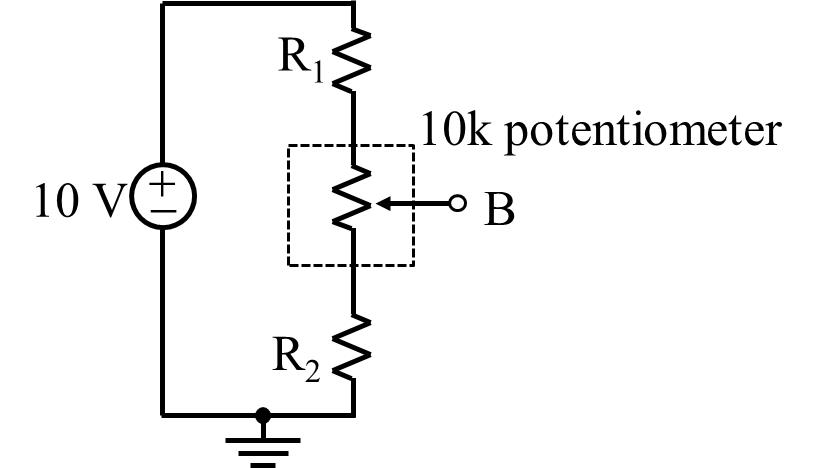 Solved In the circuit shown, R1 = 20 k? and R2 = 10 k?. The | Chegg.com
