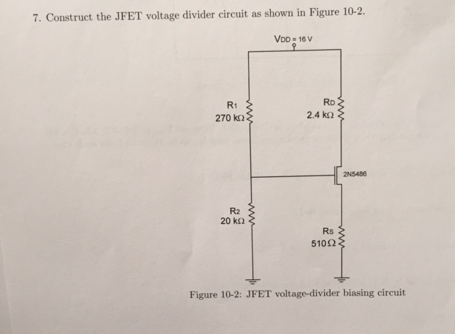 Solved 1. With reference to the data sheets for the 2N5486 | Chegg.com