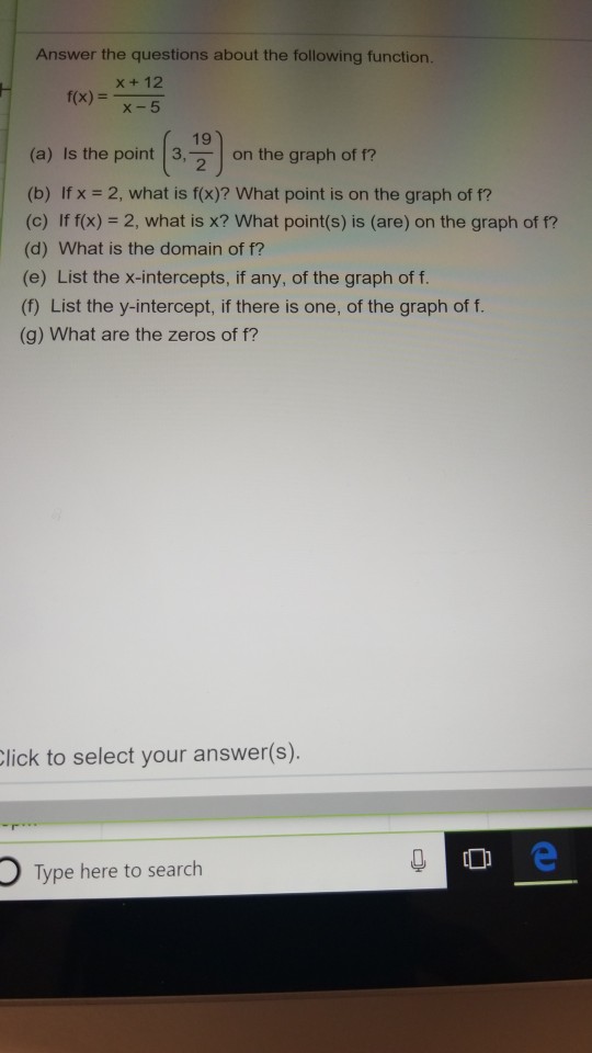 Solved Answer the questions about the following function. x+ | Chegg.com