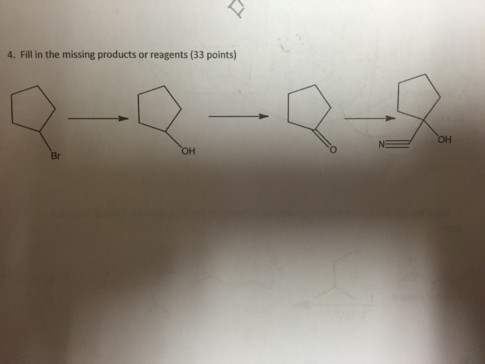 Solved Fill in the missing products or reagents | Chegg.com Solved Fill in the missing products or reagents | Chegg.com