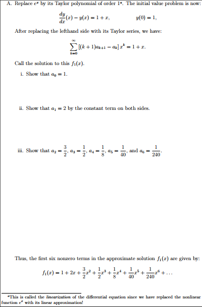 Solved Problem 3: (Approximating a forcing function with a | Chegg.com