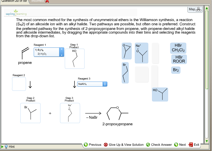 Solved The most common method for the synthesis of | Chegg.com