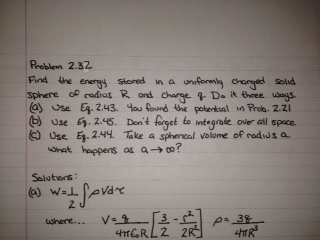 Solved The question is from Introduction to Electrodynamics | Chegg.com