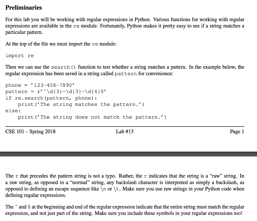 Solved Part I: Validate Street Addresses (10 points) Write a | Chegg.com