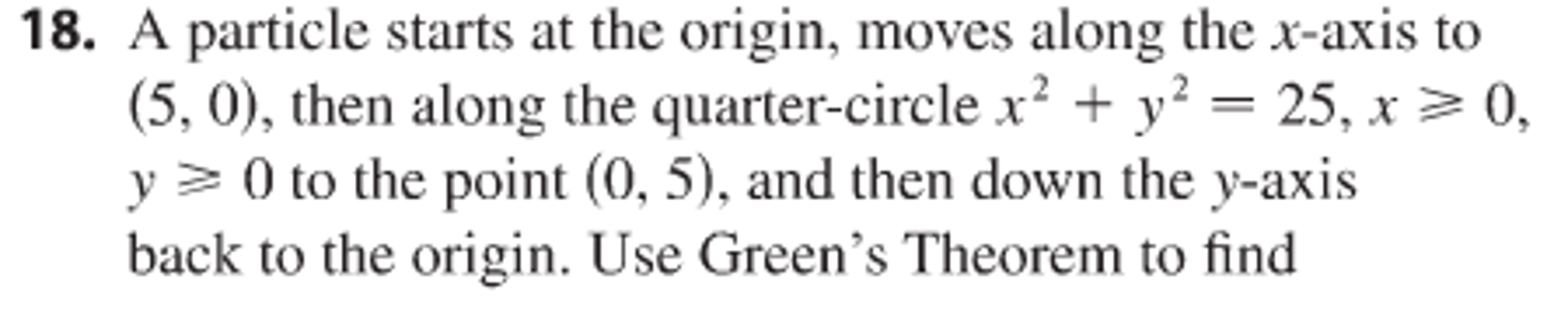 Solved A particle starts at the origin, moves along the | Chegg.com