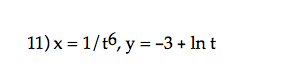 Solved Find dy/dx without eliminating the parameter. x = | Chegg.com