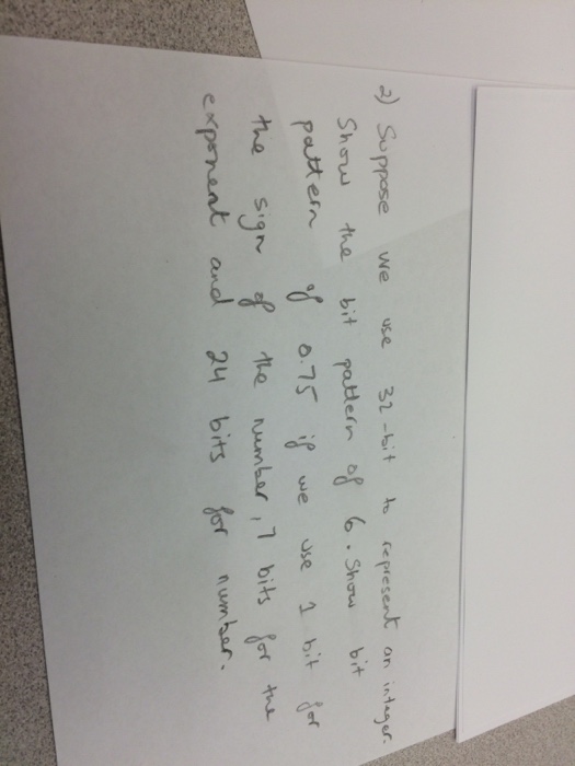 Solved Suppose we use 32-bit to represent an integer. Show | Chegg.com