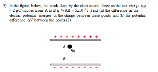 Solved 3) In the figure below, the work done by the | Chegg.com