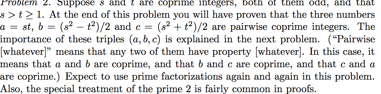Solved Suppose s and t are coprime integers, both of them | Chegg.com