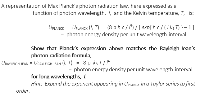 Solved A representation of Max Planck's photon radiation | Chegg.com
