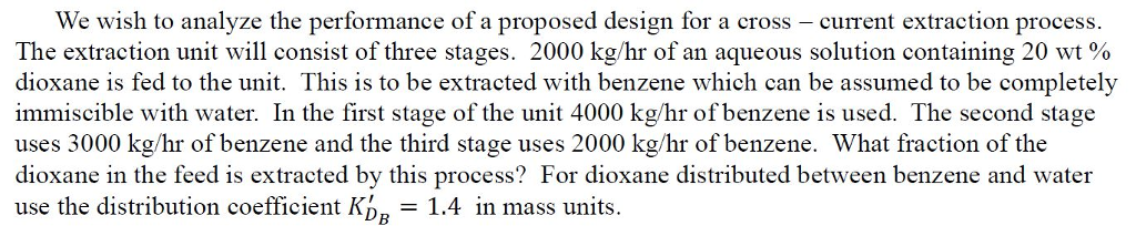 Solved We wish to analyze the performance of a proposed | Chegg.com
