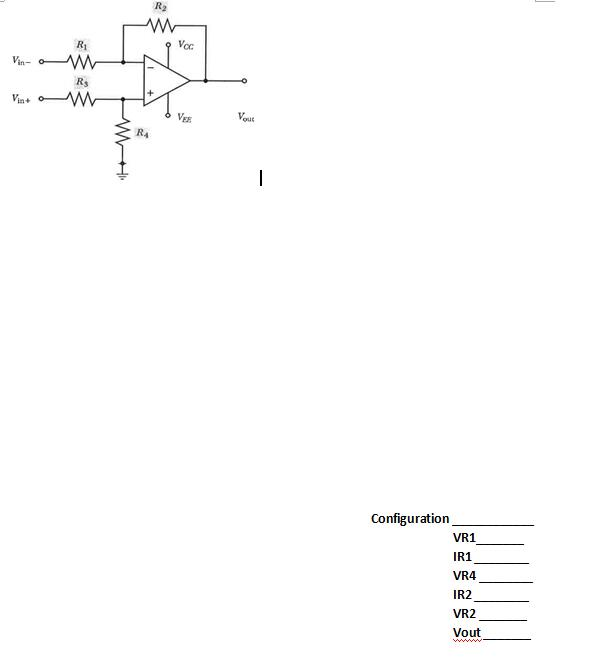 Solved For the Operational Amplifier circuit shown below, | Chegg.com