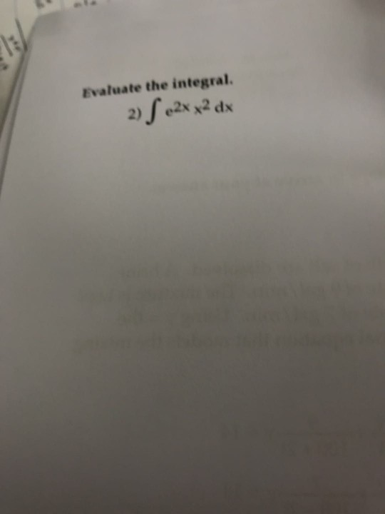 Solved Evaluate the integral. | Chegg.com