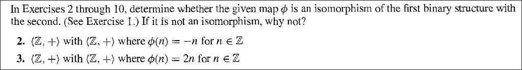In Exercises 11 through 15, let F be the set of all | Chegg.com