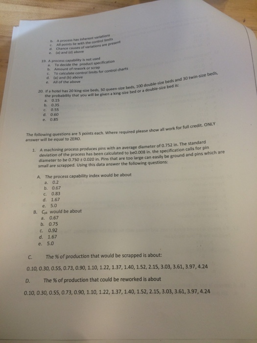 Solved For the following multiple choice question, please | Chegg.com