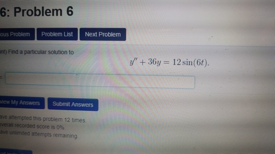 Solved 6 Problem 6 Ous Problem Problem Listnext Problem 