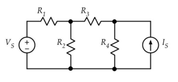 Solved For the circuit shown above, use the principle of | Chegg.com